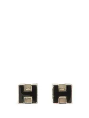 Hermès Cage D'h Earrings - Silver