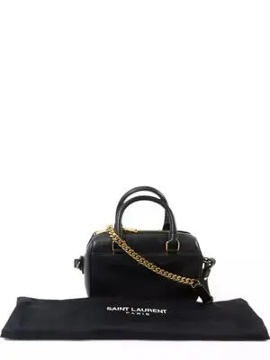 Saint Laurent Classic Duffle Mini 18 Handbag - Black