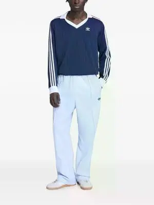 Adidas Side-stripe Track Pants - Blue