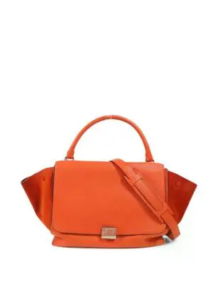 Celine Trapeze Shoulder Bag - Orange