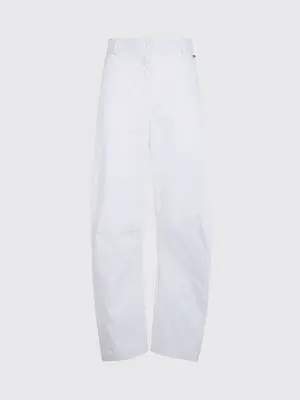 Herno High-waisted Wide-leg Trousers With Belt Loops In Twill