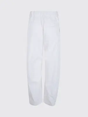 Herno High-waisted Wide-leg Trousers With Belt Loops In Twill