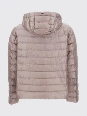 Herno Quilted Ultra-light Nylon Short Down Jacket With Hood - Blush Pink