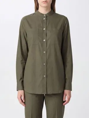 Herno Mandarin Collar Button-up Shirt
