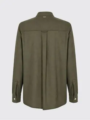 Herno Mandarin Collar Button-up Shirt