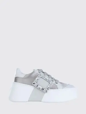 ROGER VIVIER Embellished Sneakers - White