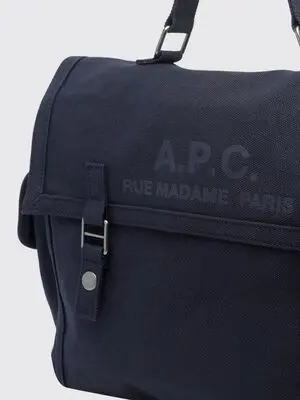 A.p.c. Recuperation Cotton Canvas Messenger Bag