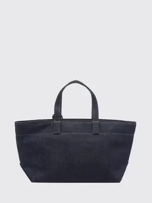 A.p.c. Denim Tote Bag With Pouch