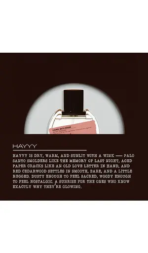 LAUREL BATH HOUSE Hayyy Eau De Parfum