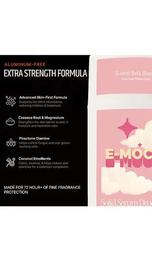 LAUREL BATH HOUSE E-mochi Solid Serum Deodorant