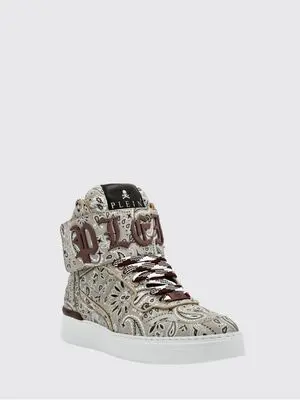Philipp Plein High-top Sneakers With Paisley Print