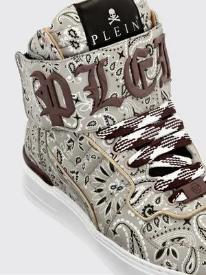 Philipp Plein High-top Sneakers With Paisley Print
