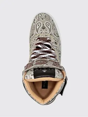 Philipp Plein High-top Sneakers With Paisley Print