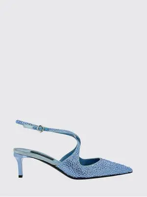 Philipp Plein Embellished Slingback Pumps - Turquoise