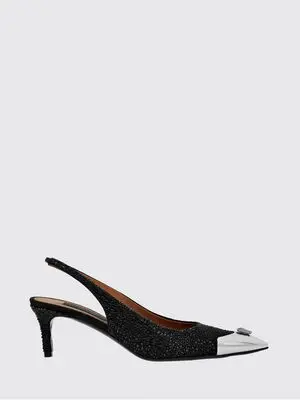 Philipp Plein Embellished Slingback Pumps - Black