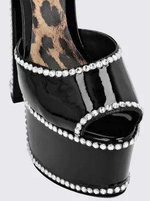 Philipp Plein Heeled Sandal - Black