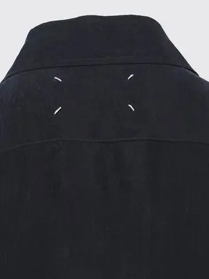MAISON MARGIELA Midi Cupro Shirt Dress