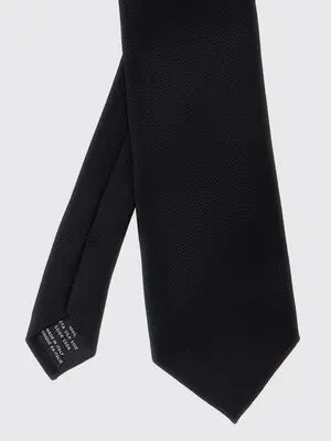 TOM FORD Classic Solid Mulberry Silk Neck Tie - Black