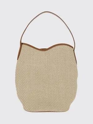 LIFFNER Fabric And Suede Bucket Bag