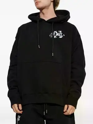 Off-White Logo-print Drawstring Hoodie
