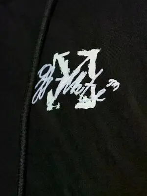 Off-White Logo-print Drawstring Hoodie
