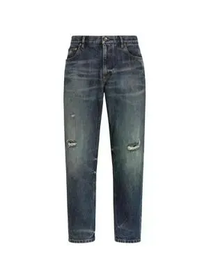 Dolce & Gabbana Denim Trousers - Blue