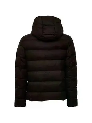 FAY Double Front Hooded Down Coat