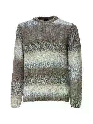 DONDUP Jacquard-knit Sweater - Grey