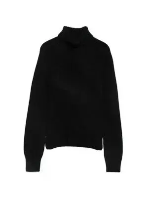 PRADA 1990 Roll-neck Raglan-sleeve Sweater