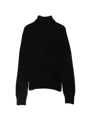 Prada 1990 Roll-neck Raglan-sleeve Sweater