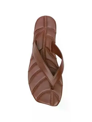 JW Anderson Quilted Leather Slides