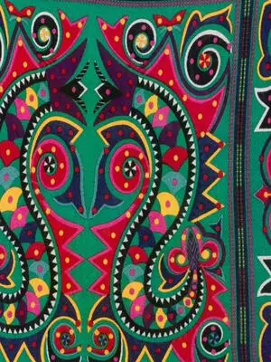 John Galliano 2000 Paisley-print Tank Top