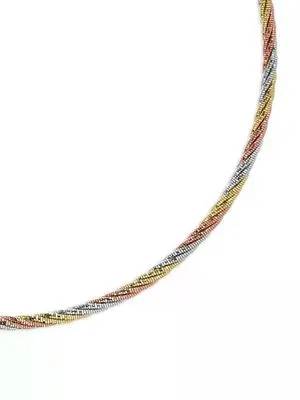 DESMOS Spring Twist Necklace - Silver
