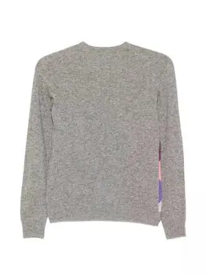 BALLANTYNE 2000s Argyle V-neck Sweater