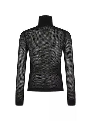 P.a.r.o.s.h Open-knit Roll-neck Sweater