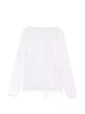 Prada 1990 Tie-neck Drawstring Blouse