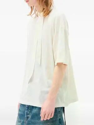 ANN DEMEULEMEESTER Slogan-print T-shirt