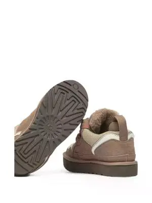 UGG Lowmel Suede-panelled Chunky Low-top Sneakers