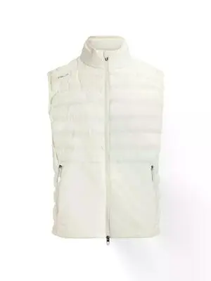 Rlx Ralph Lauren Quilted Zip-up Insulated Vest - White