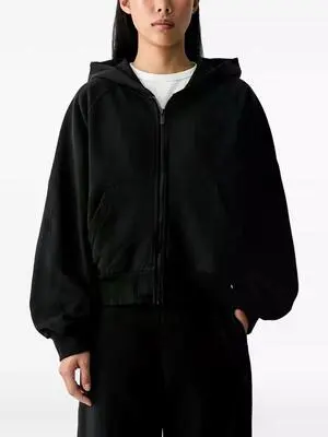 Adidas Kit Hooded Jacket With Small Logo - Black