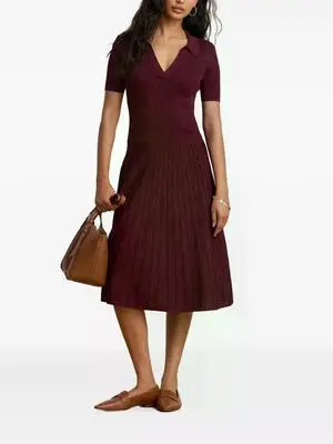 Ralph Lauren Rib-knit Midi Dress