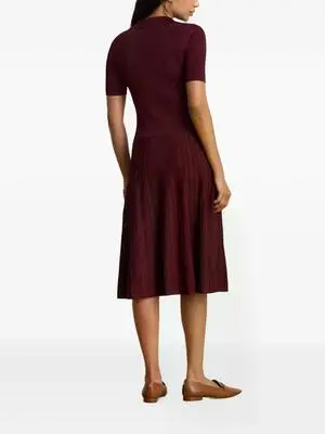 Ralph Lauren Rib-knit Midi Dress