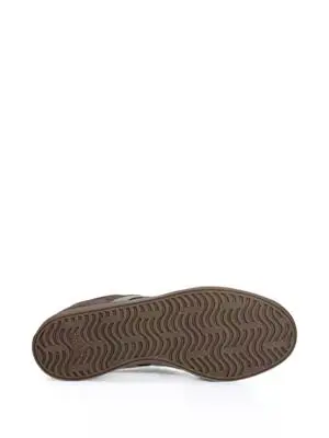 Adidas Vl Court 3.0 Suede Paneled Sneakers - Brown