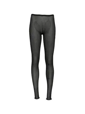 DONDUP Glitter-effect Ribbed Leggings