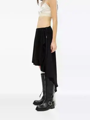 ANN DEMEULEMEESTER Asymmetric Layered Skirt