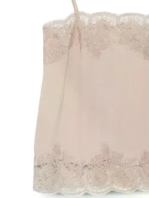 P.a.r.o.s.h Lace Trim Camisole Top