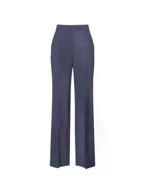 Max Mara Wool Trousers Ultramarine - Blue