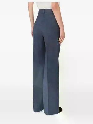 Max Mara Wool Trousers Ultramarine