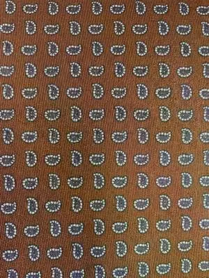 BONA FURTUNA Paisley-print Tie - Brown