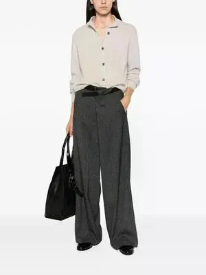 DARKPARK Belted Tailored Trousers